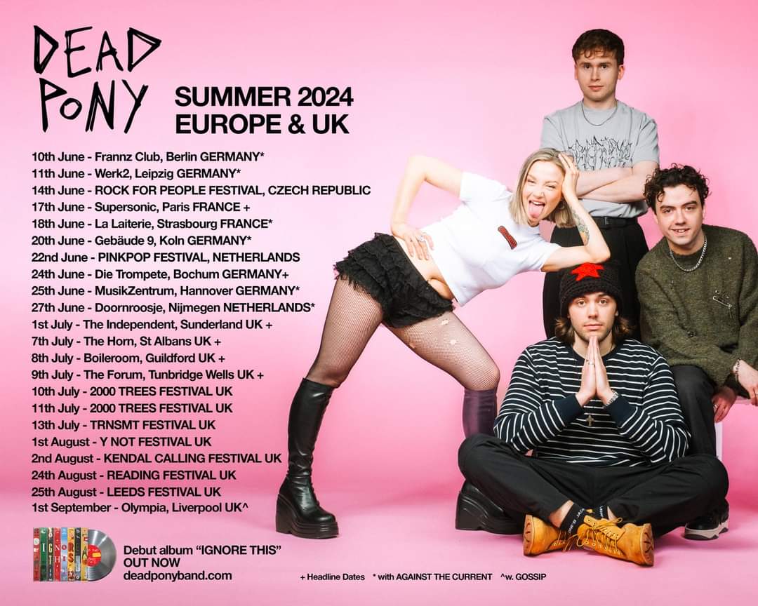 GLASGOW’S DEAD PONY HEADLINE TOUR ON SALE NOW | NORTHERN EXPOSURE