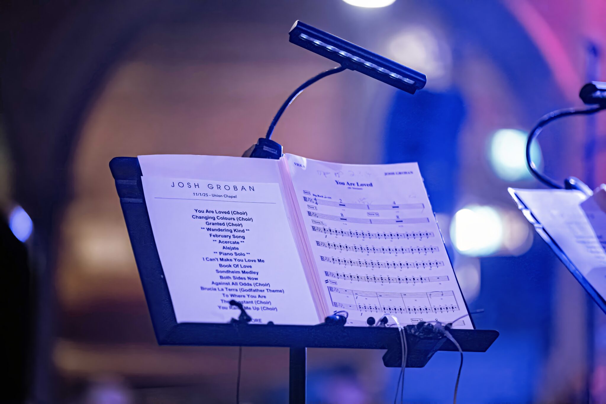 JOSH GROBAN TURNS UNION CHAPEL INTO A CATHEDRAL OF SOUND | NORTHERN ...